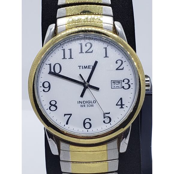 Timex | Accessories | Mens Timex Indiglo Watch Classic Style Face Two ...